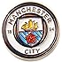 Club Licensed Man City Pin Badge (New Crest) - One Size: Amazon.co.uk ...