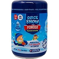 Amazon.com: QUICK SNOW POWDER: Instant Snow - Makes 7.5 Gallon Magic ...