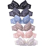 2ND DATE Women's Demi Cup Strapless Bras (Packs of 6) 18 36C at Amazon ...