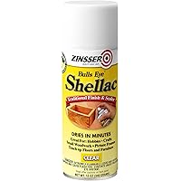 Amazon.com: Rust-Oleum Zinsser 408 Bulls Eye Shellac Spray, 12 oz ...