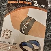 ionocore® Elbow Support Brace - Golf & Tennis Elbow Arm Strap ...