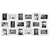 Amazon.com: JERRY & MAGGIE - Photo Frame 19x22 White Black Picture ...