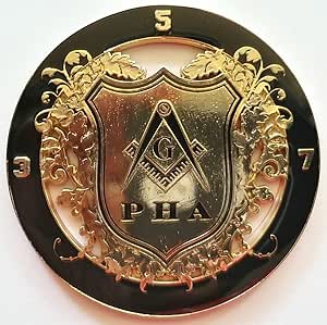 Amazon.com: Masonic 357 Auto Emblem PHA Masonic Car Emblem: Arts ...