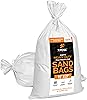 Empty Sand Bags, with Ties – White 15" x 27" Heavy Duty Woven ...