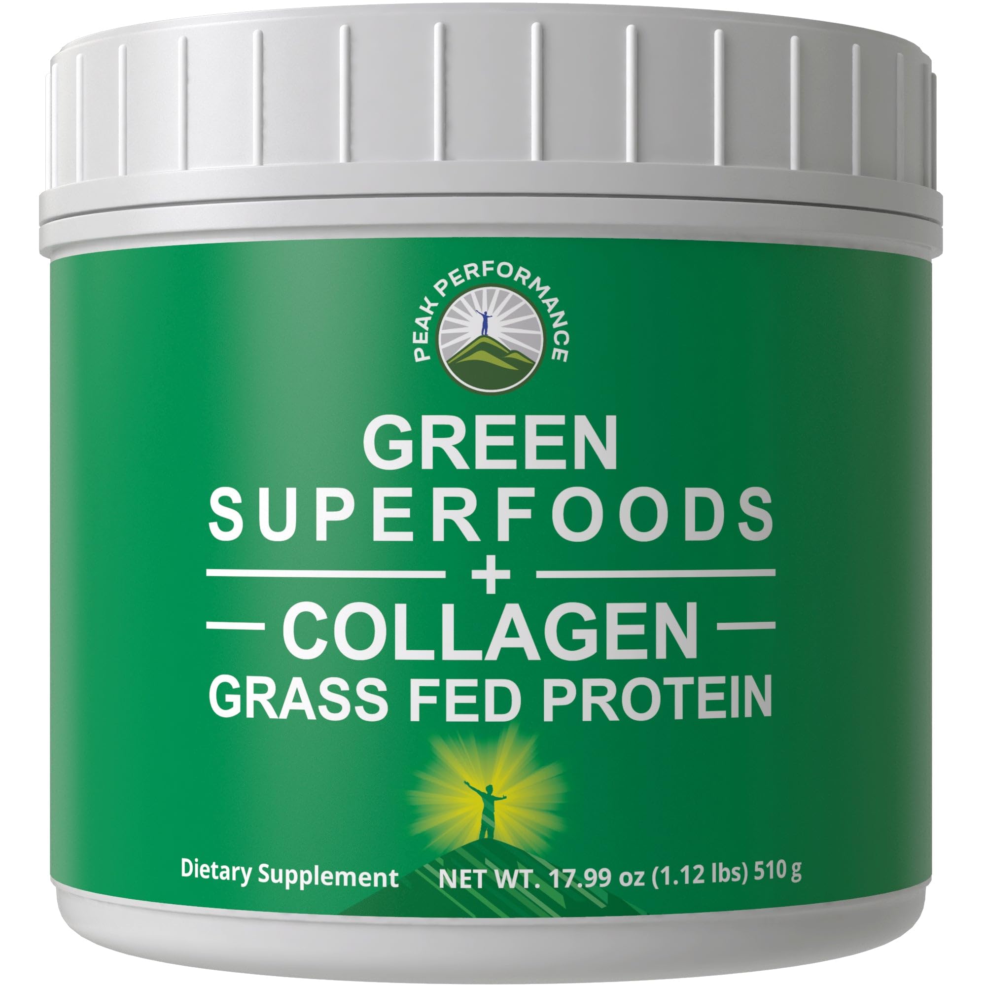 Mua Greens Superfood + Grass Fed Collagen Peptides Powder - Ultimate ...