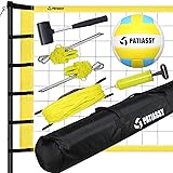 CROSSNET The Original 4 Square Volleyball Net and Backyard Yard Game ...