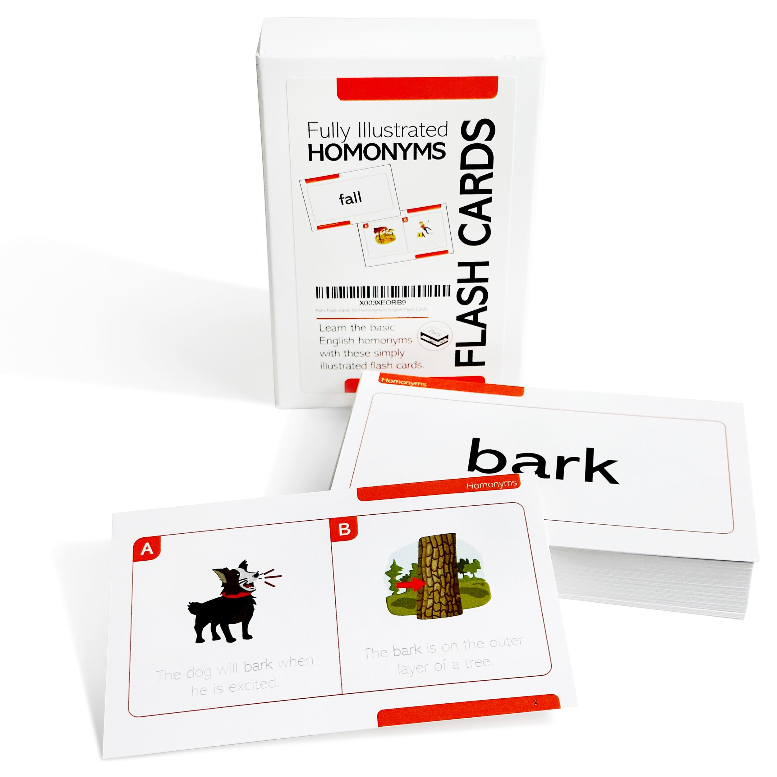 Mua Pat's Flash Cards 50 Homonyms in English Flash Cards trên Amazon Mỹ ...