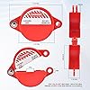 Gate Valve Lockout and Safety Padlock,1 Set,Valve Lockout Device for 1 ...