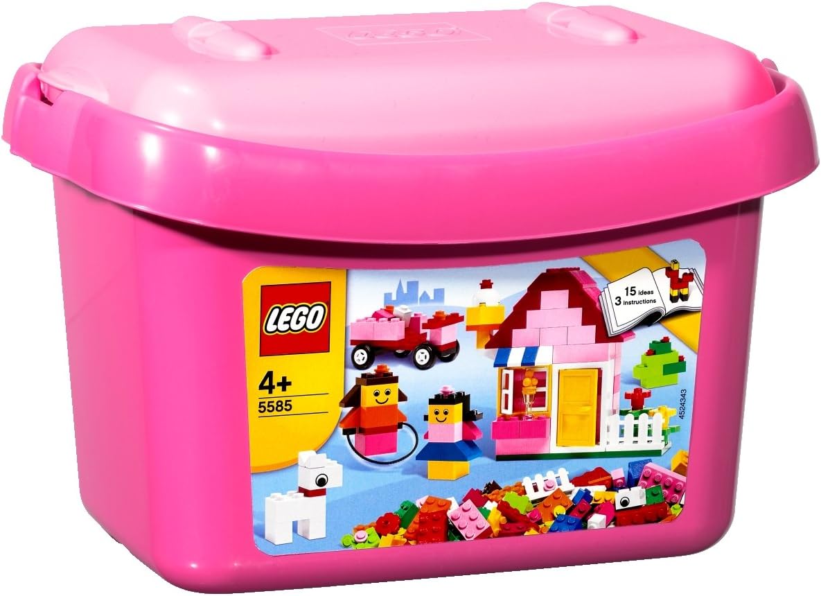 Amazon | レゴ (LEGO) 基本セット ピンクのコンテナ 5585 | ブロック | おもちゃ