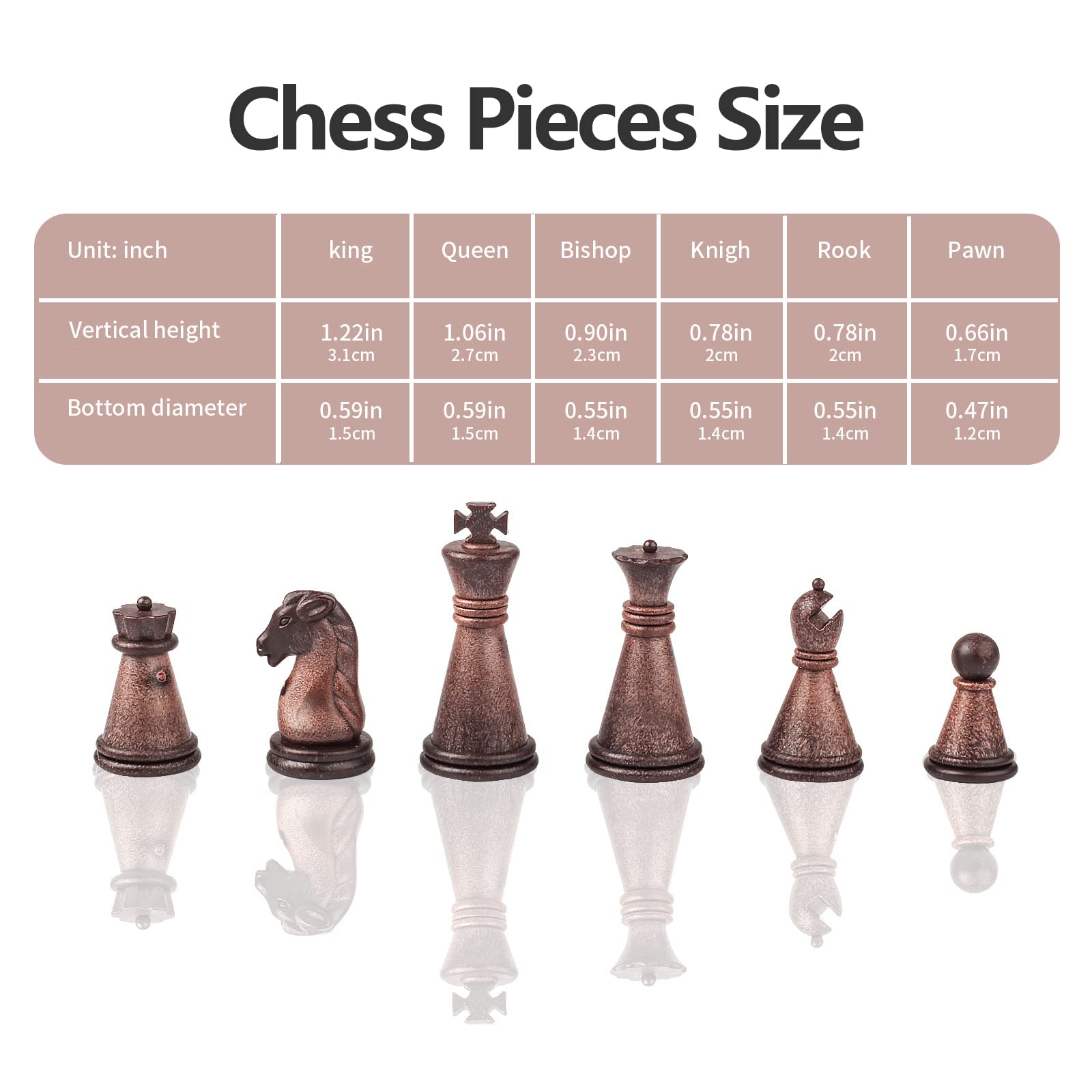 Mua Magnetic Mini Travel Chess Set - Vikutu 7.6