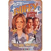 Amazon.com: Buffy the Vampire Slayer Movie Poster Metal Sign Vintage ...