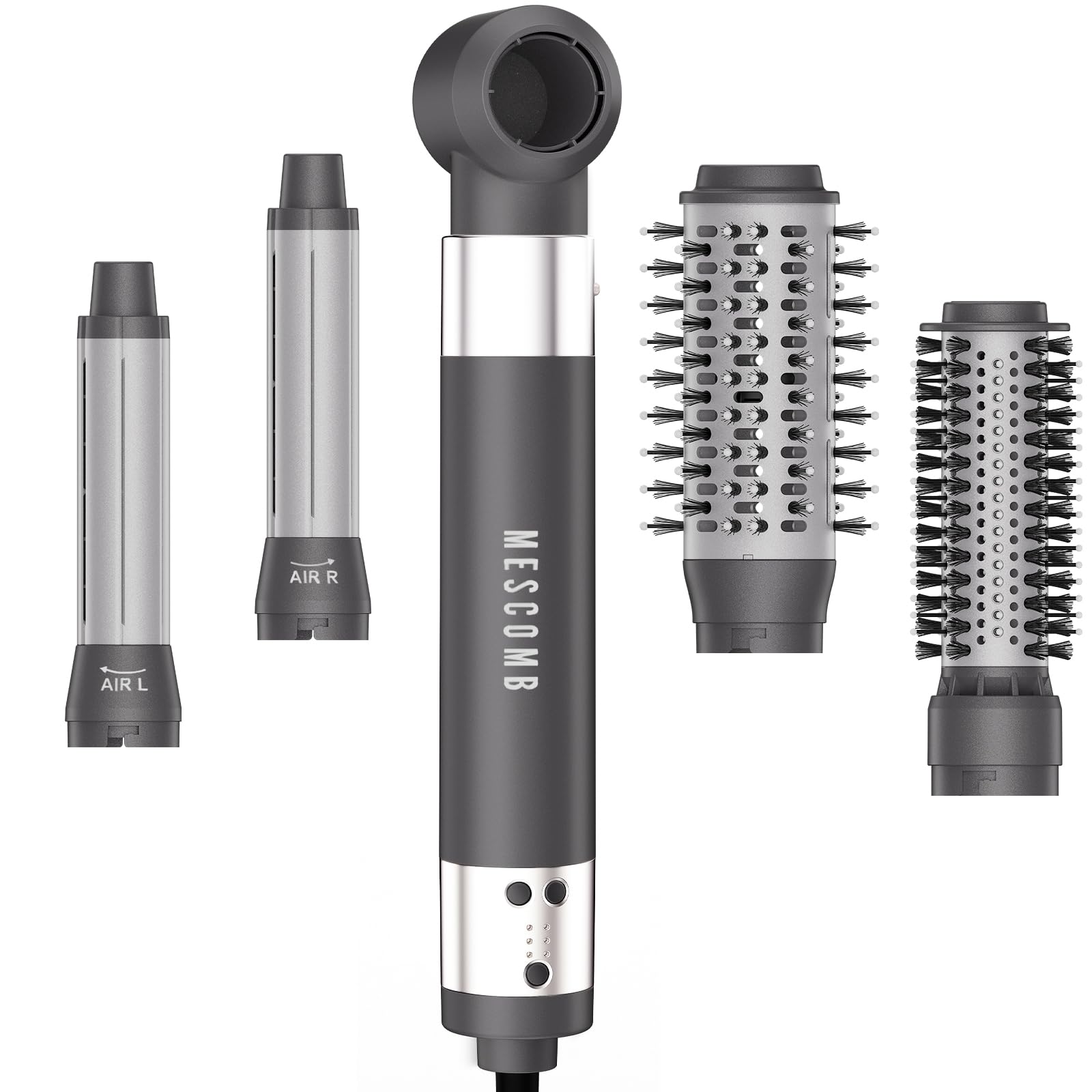 5 in 1 Hair Air Styler - Rotating Brush 110,000 RPM for Fast Drying ...