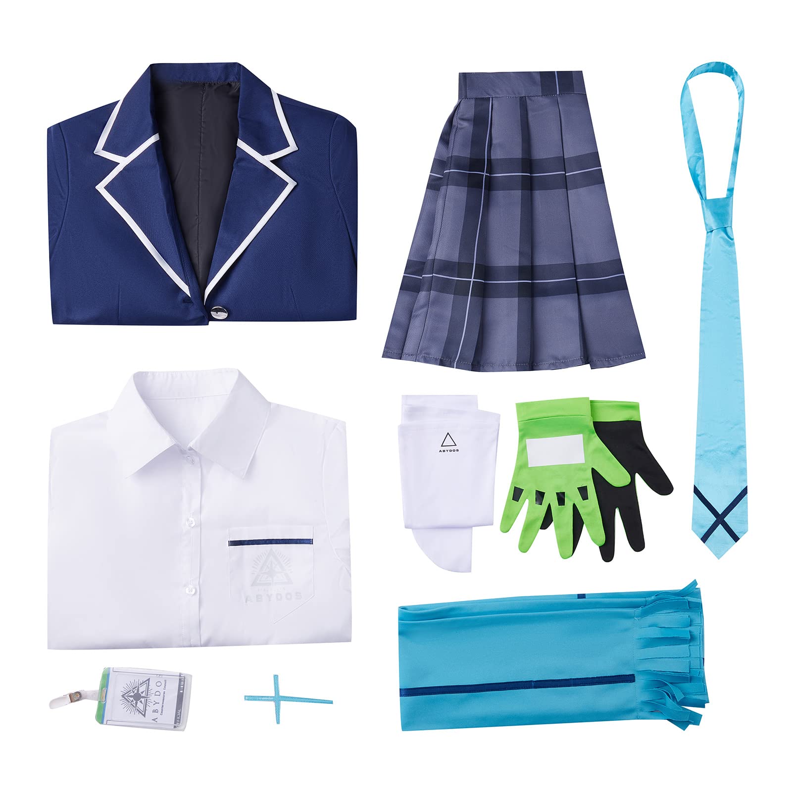 Mua AwwwCos Blue Archive Cosplay Costume, Shiroko Sand Wolf Uniform ...