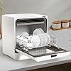 Bitodd Countertop Dishwasher, Portable Dishwasher with 6L Built-in ...