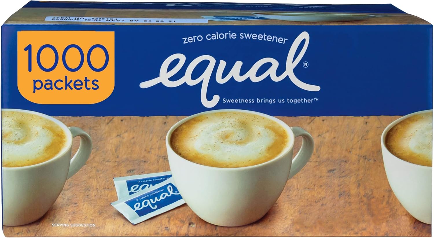 Equal Original Zero Calorie Sweetener 1000 Packets, 35 oz: Amazon.co.uk ...