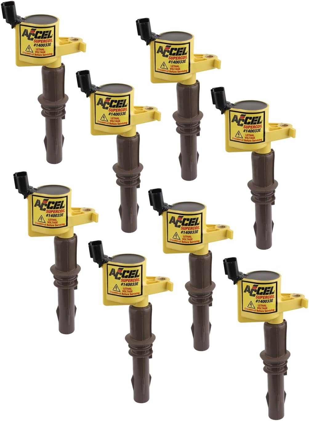 Amazon.com: ACCEL ACC140033E-8 3V Extension Coil, (Pack of 8): Automotive