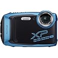 Amazon.com : Fujifilm FinePix XP140 Waterproof Digital Camera w/16GB SD Card - Sky Blue ...
