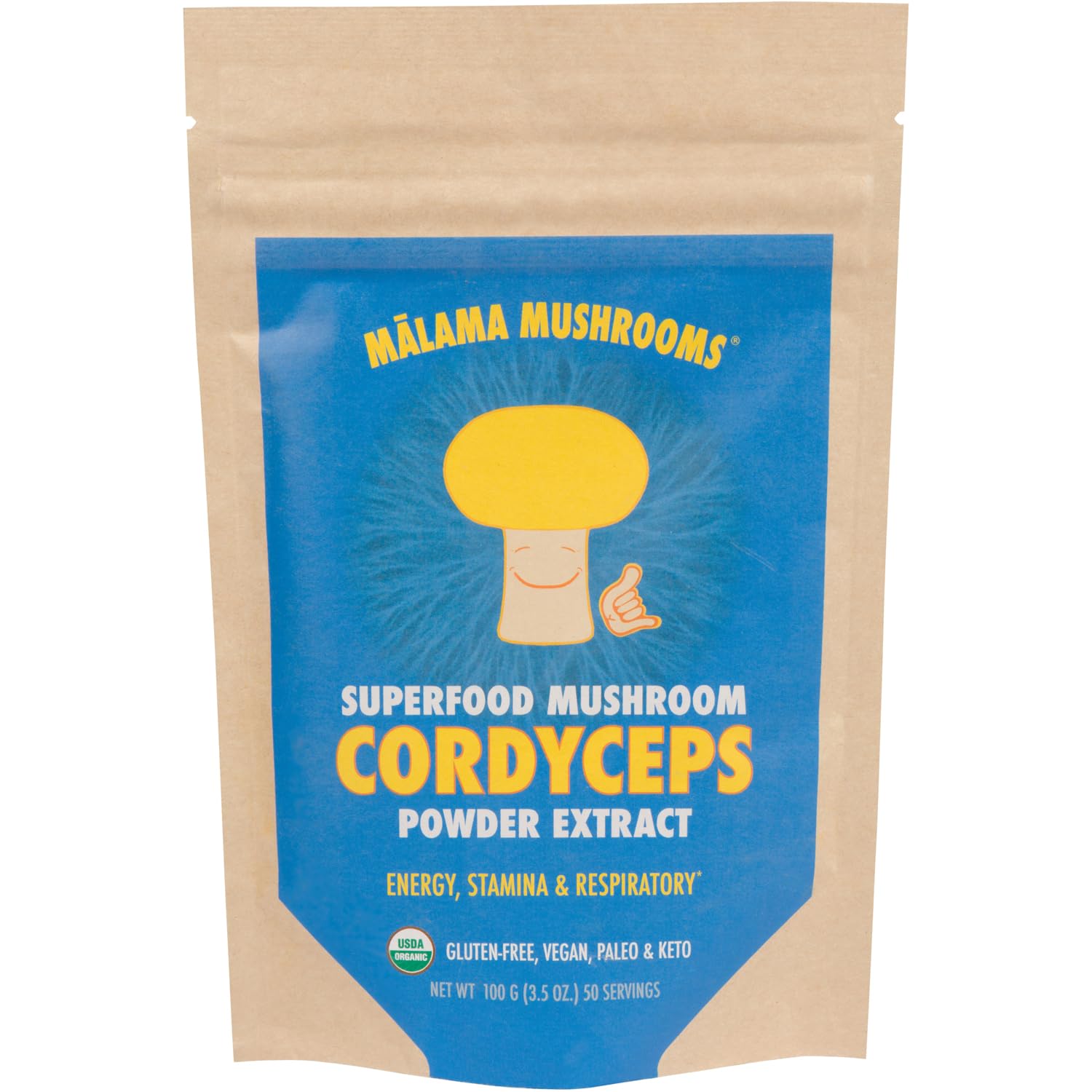 Mua Cordyceps Extract Powder by Malama, Organic Fruiting Body Cordyceps ...