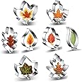 Amazon.com: Fall Leaves 8-Piece Leaf Cookie Cutter Set - Maple Leaf ...