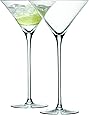 LSA International BR08 Bar Cocktail Glass 275ml Clear x 2: Amazon.co.uk ...