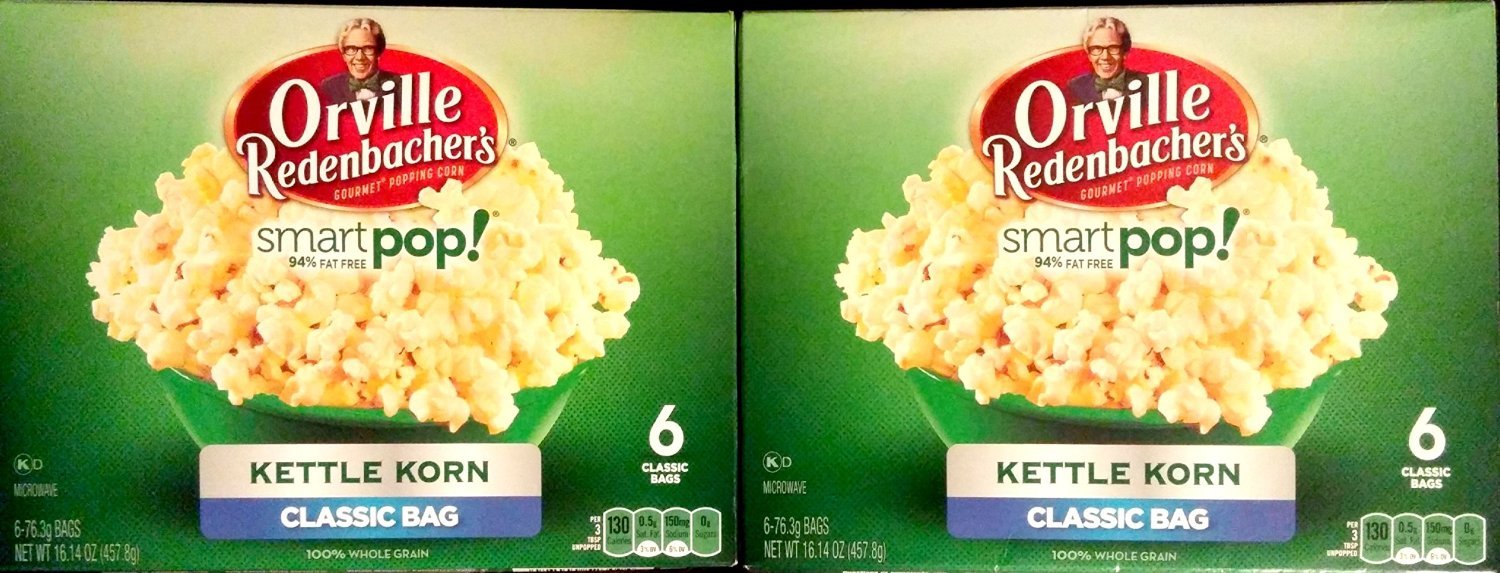 Amazon.com: Orville Redenbacher's Smart Pop! Butter Flavored Popcorn (2 ...