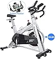 Amazon.com : SNODE Indoor Cycling Exercise Bike Trainer With 35lbs ...