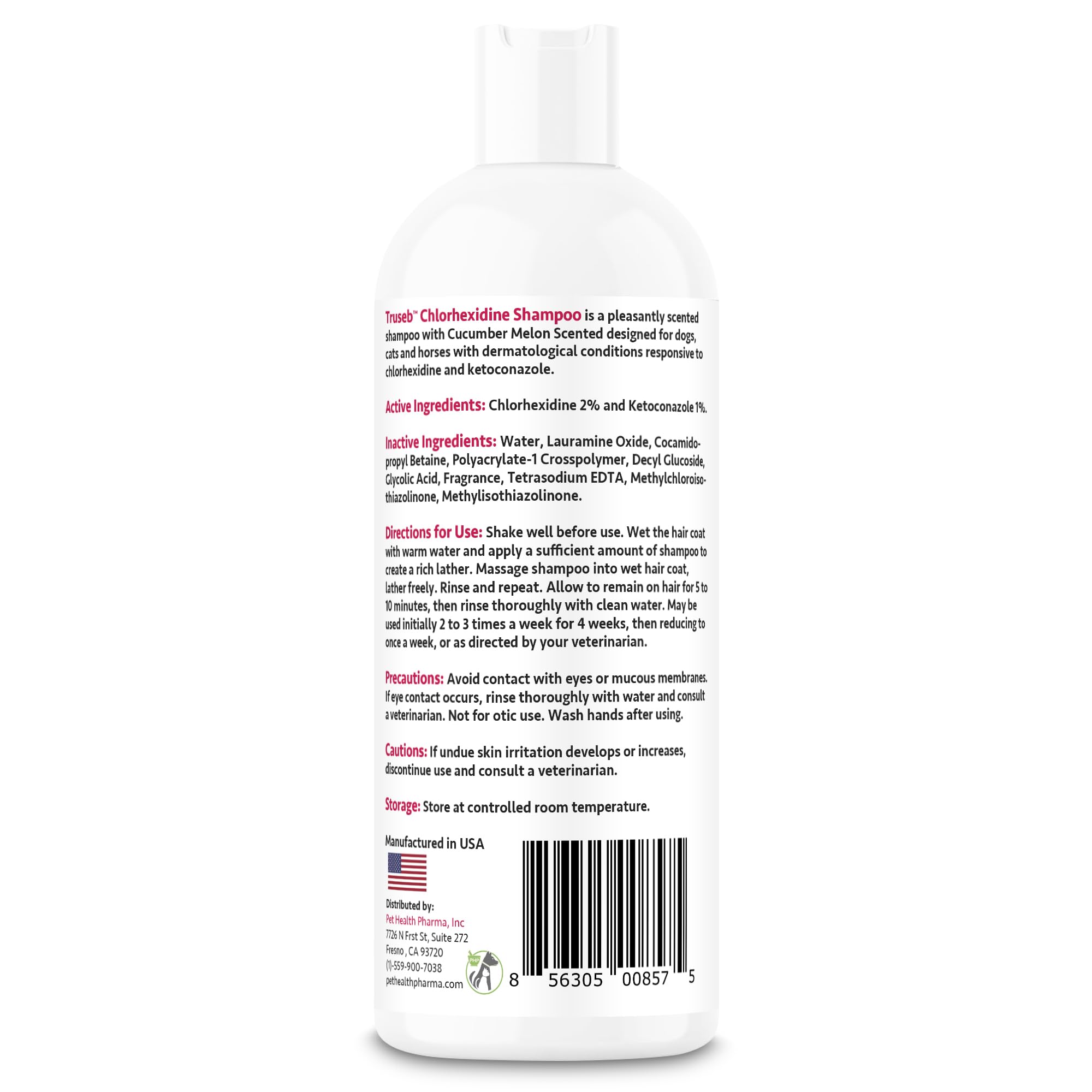Mua Truseb Topical Ketoconazole and Chlorhexidine Shampoo for Dogs ...