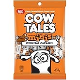 Amazon.com : Goetze's Candy Honey Bun Cow Tales Minis - 4 Ounce Bag ...