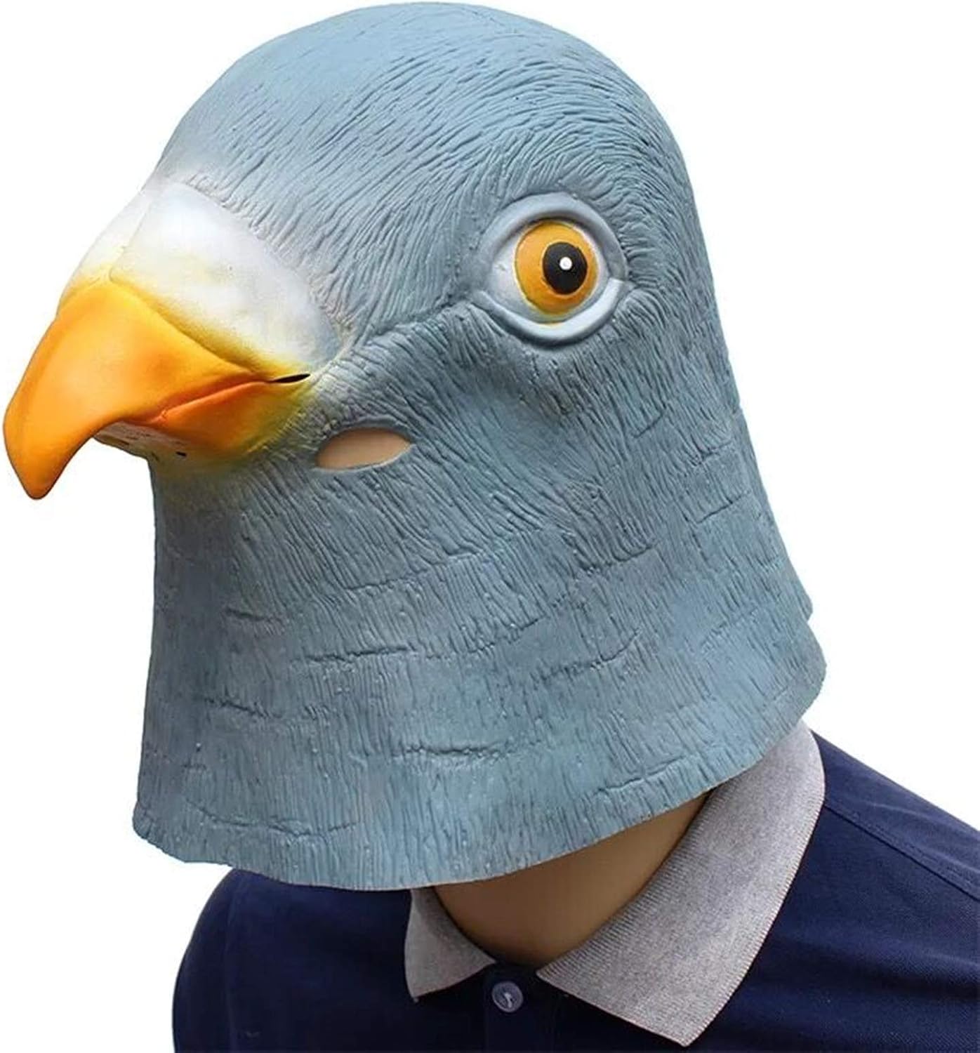HAORONG Pigeon Mask Latex Full Head Fancy Dress Party Stag Animal Masks ...
