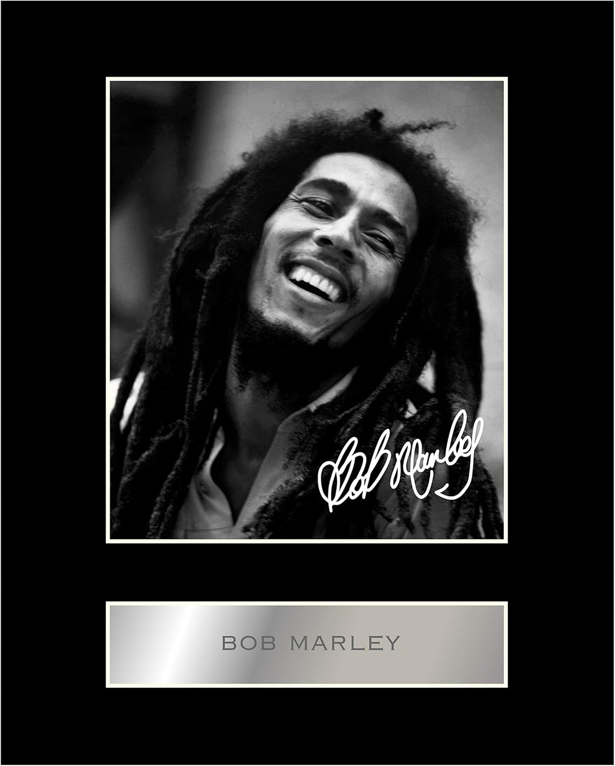 Bob Marley Signed Mounted Photo Display Autographed Gift Picture Print ...