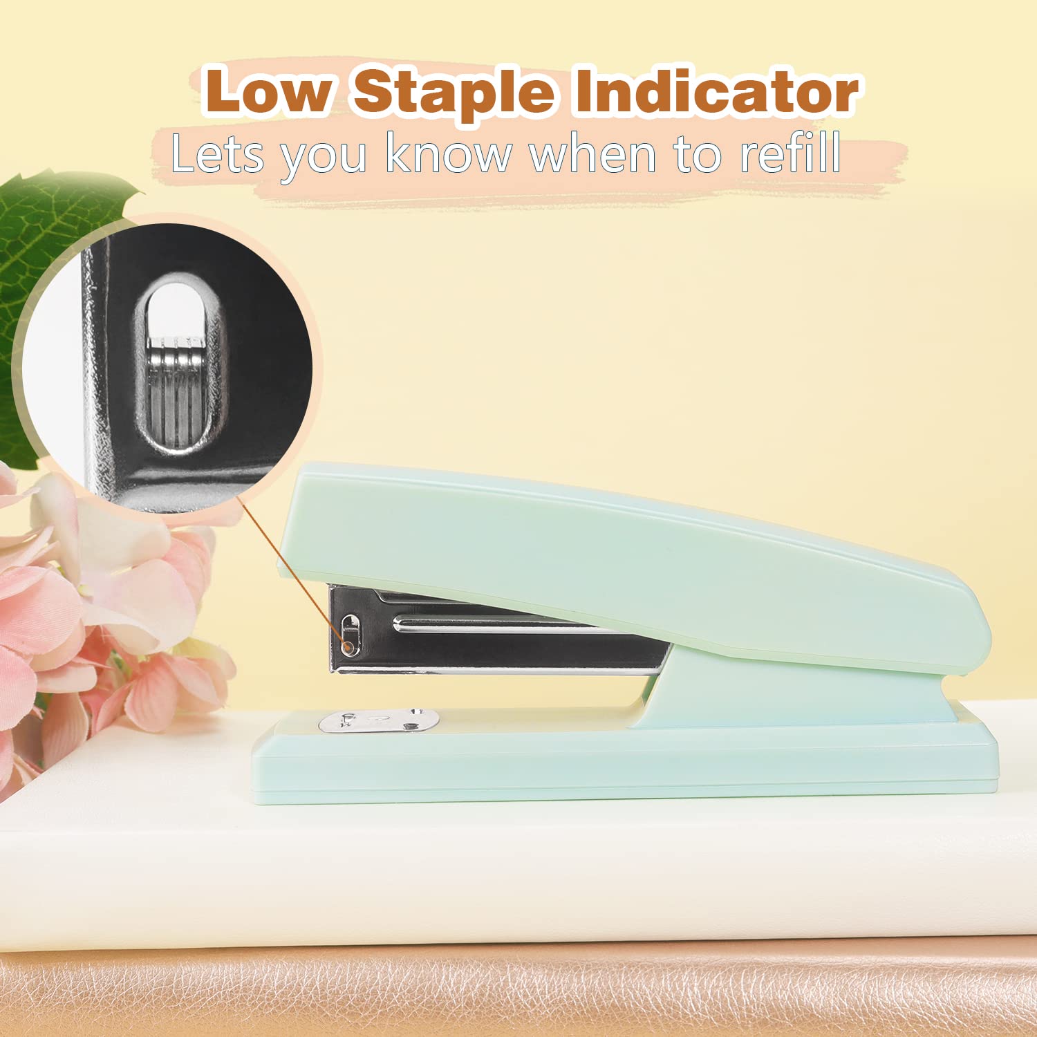 Mua Tamaki Stapler, Office Stapler, Small Staplers for Desk, Green trên ...