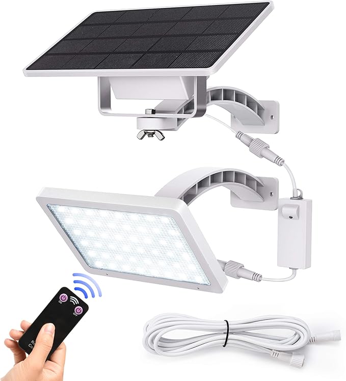 Amazon.com: Solar Lights Outdoor with Remote Control JACKYLED Bright ...