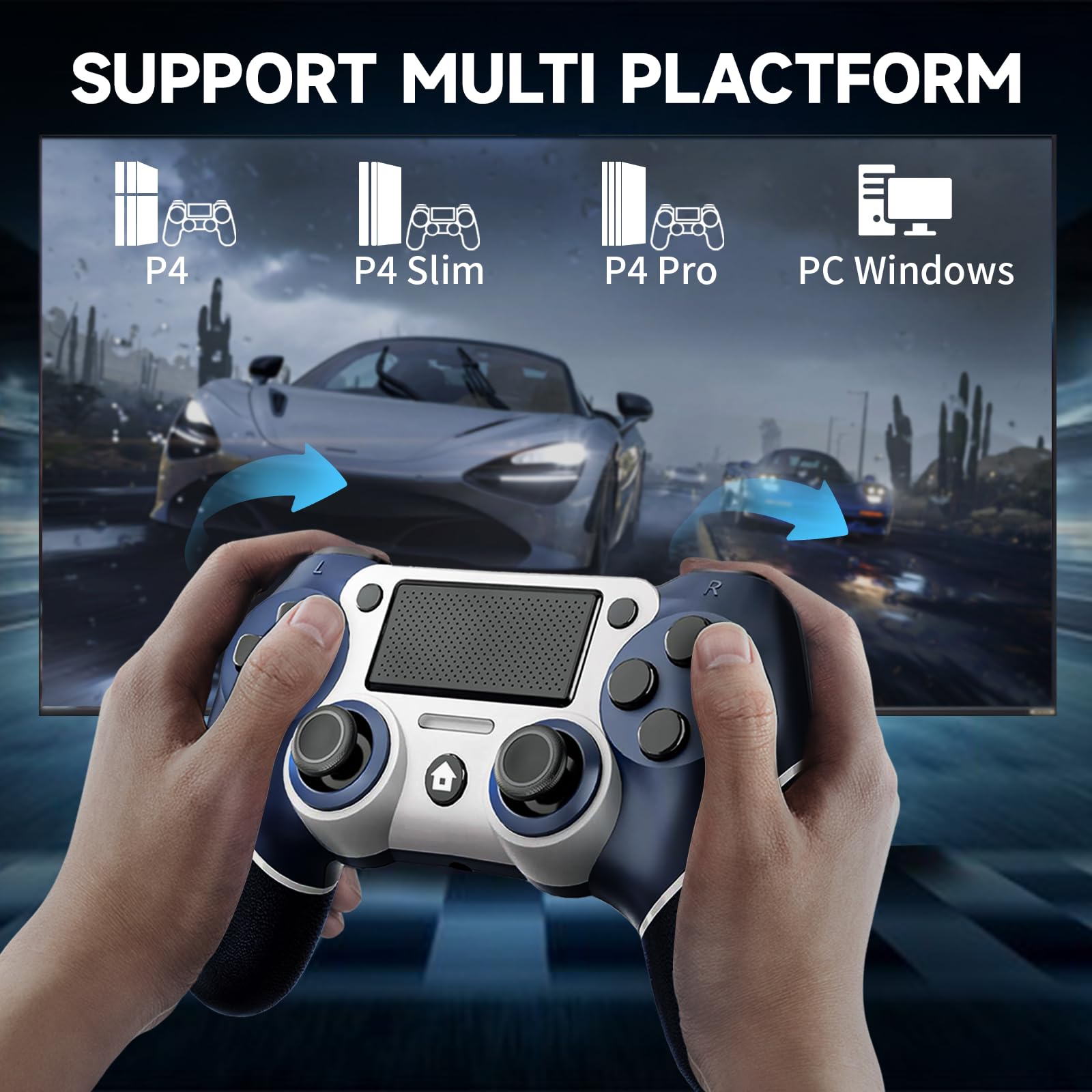 Mua PSKONTORORA Wireless Controller for P4 Compatible with P4/Slim/Pro ...