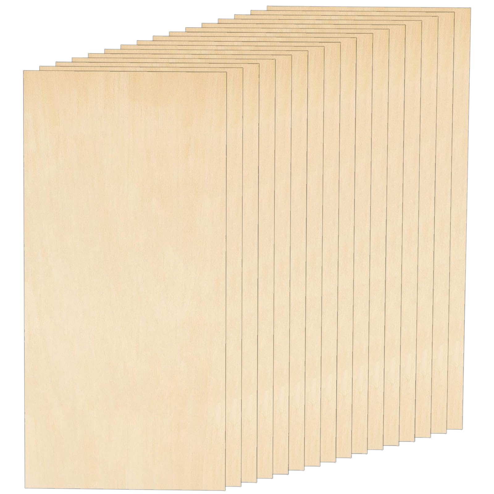 Cassny 13 Pack Basswood Sheets for Crafts- Thin Plywood Wood Sheets ...