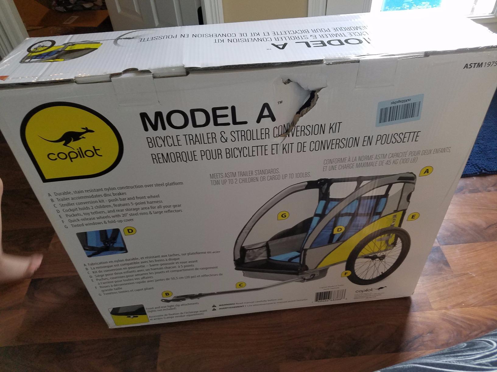 $35/mo - Finance COPILOT Bicycle Trailer & Stroller Conversion Kit ...