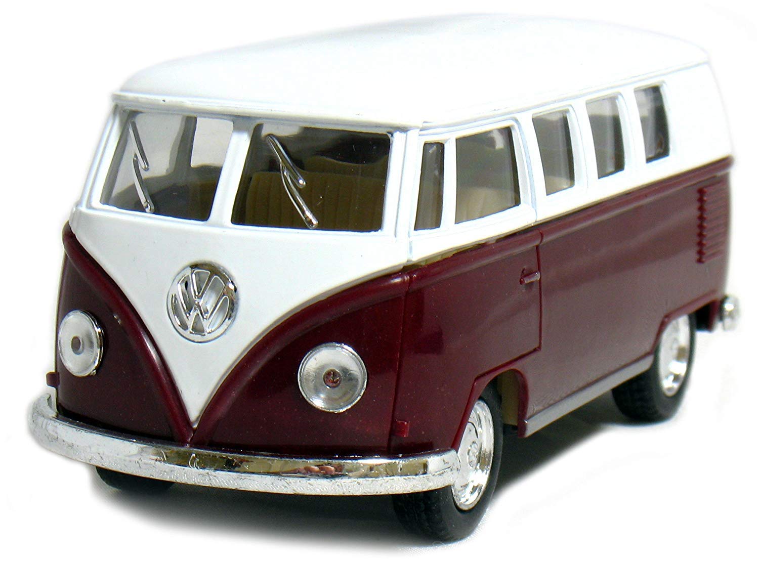 KiNSMART 1962 Volkswagen Classic Bus 1:32 Scale 5" Die Cast Metal Model ...