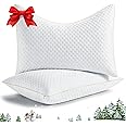Amazon.com: Sofslee King Size Pillows Set of 2 for Neck and Shoulder Pain Relief, Adjustable ...