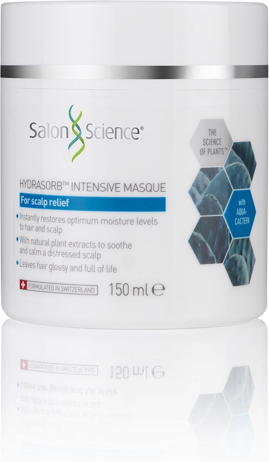 Salon Science Hydrasorb Intensive Scalp Moisture Mask with Aquacacteen ...