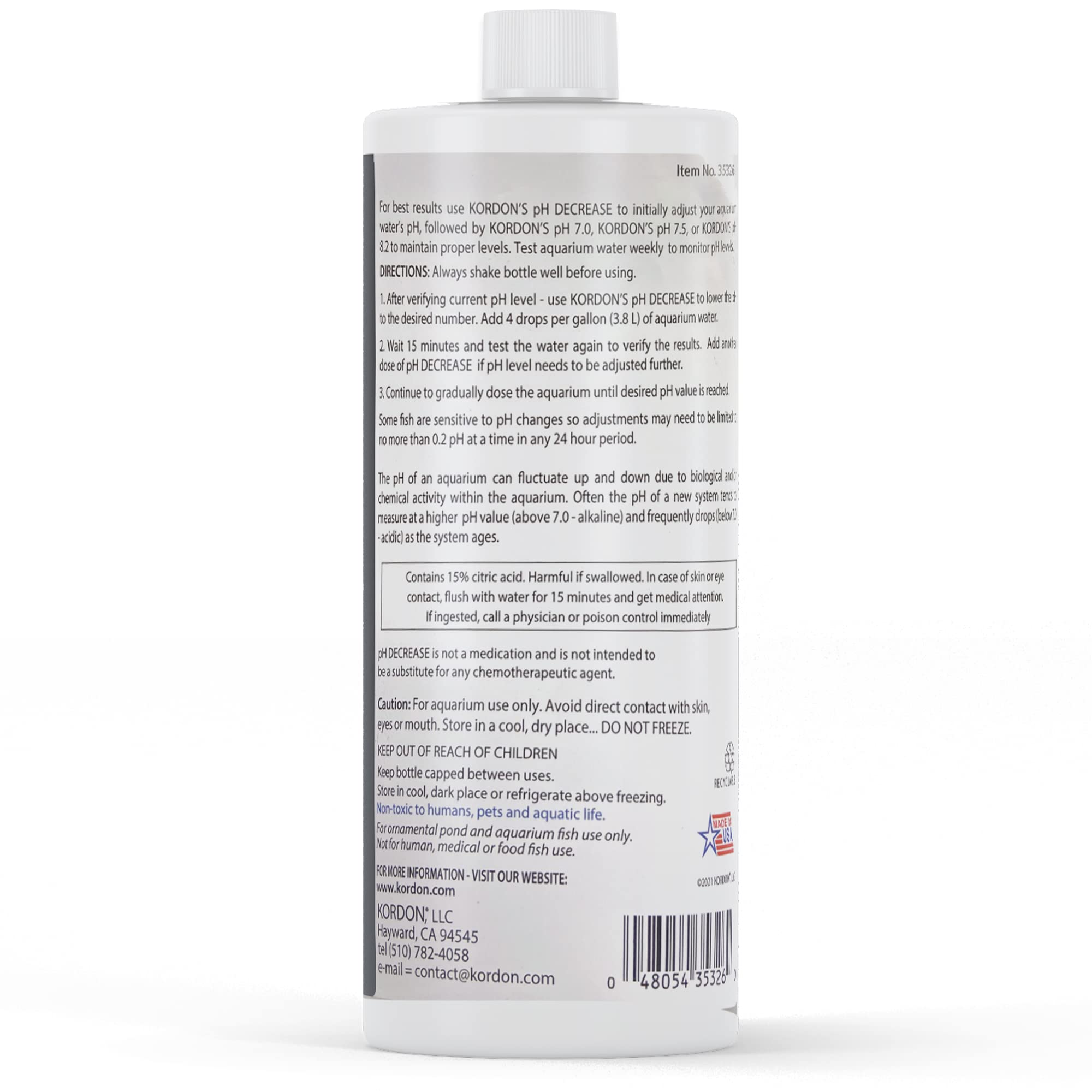 Mua KORDON #35326 pH Decrease Adjuster for Aquarium, 16-Ounce trên ...
