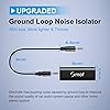 Smof Upgraded Ground Loop Noise Isolator, Noise Filter for Car Audio ...