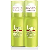 Amazon.com: Ban Powder Fresh 24-hour Invisible Antiperspirant, Roll-on ...