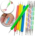 Amazon.com : Nail Art Accessories Equipment Set Kit of 10pcs Dotters ...