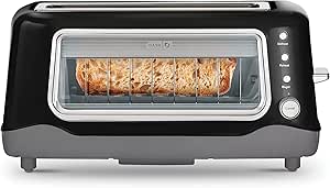 Amazon.com: DASH Clear View Toaster: Extra Wide Slot Toaster with See ...