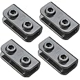 Amazon.com : 4PCS Black Canopy Replacement Parts,Rectangular Bracket ...