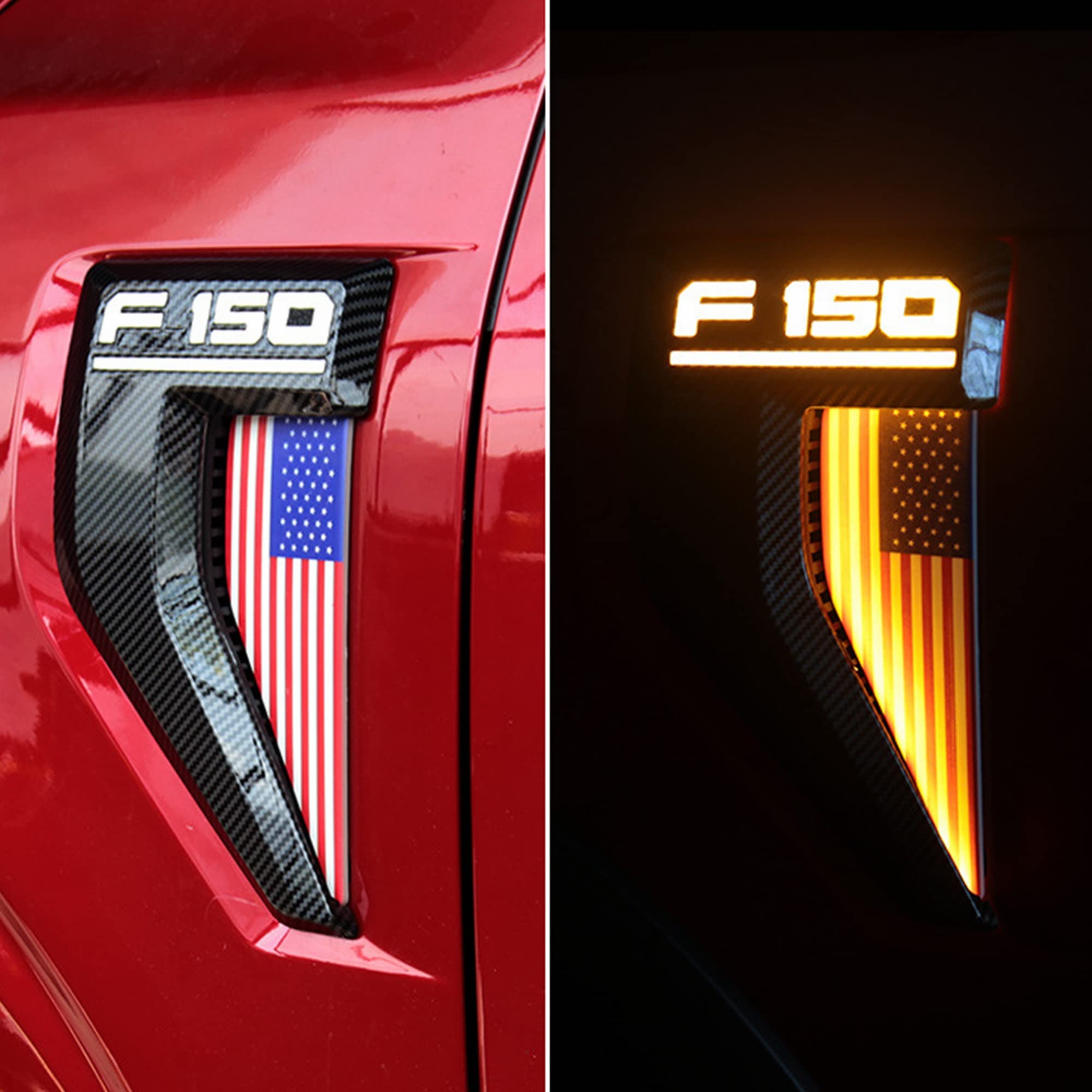 Mua Yankok LED Side Vent Lighting for Ford F150 2021-2022 with Wiring ...