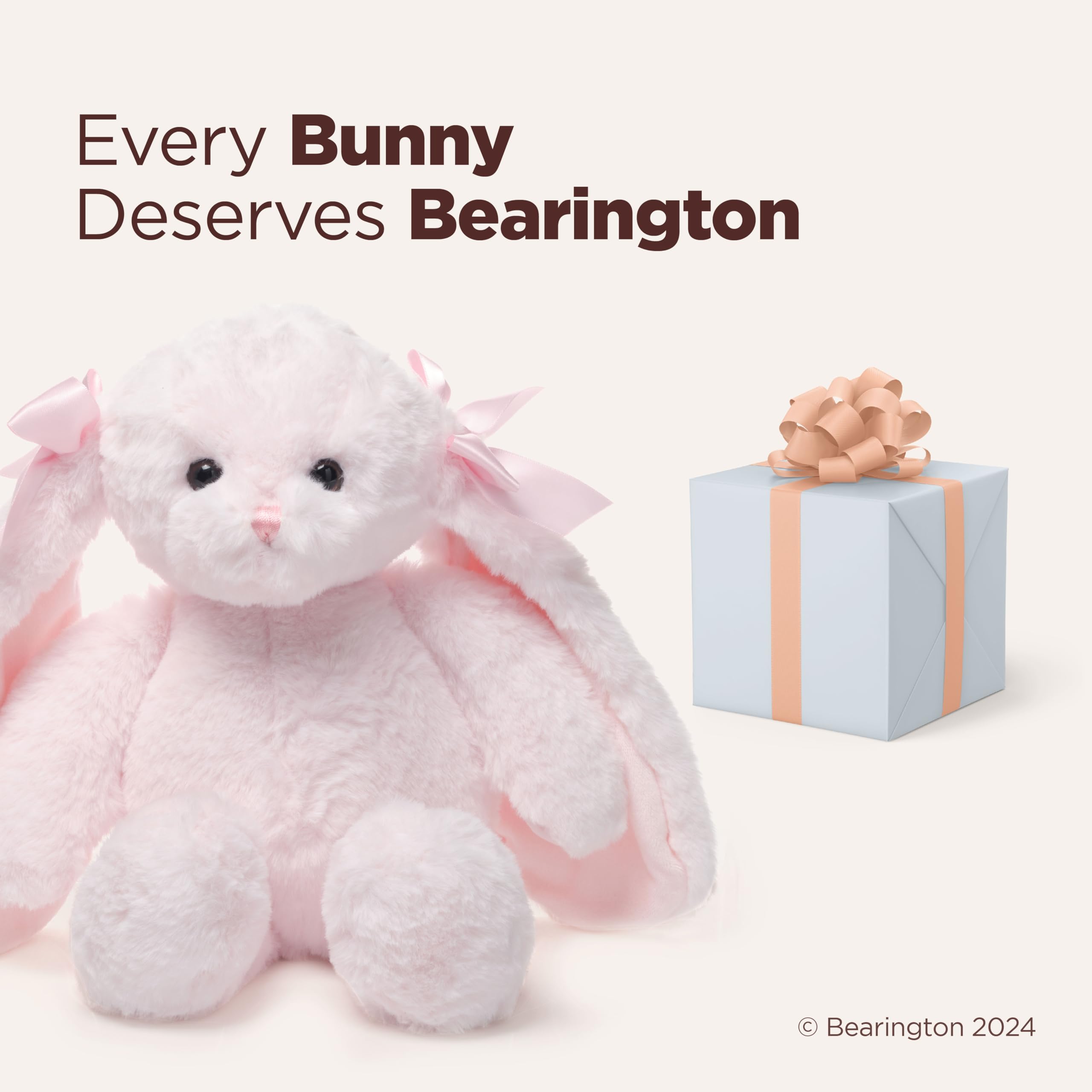 Mua Bearington Bun Bun The Plush Easter Bunny, 14 Inch Pink Bunny ...