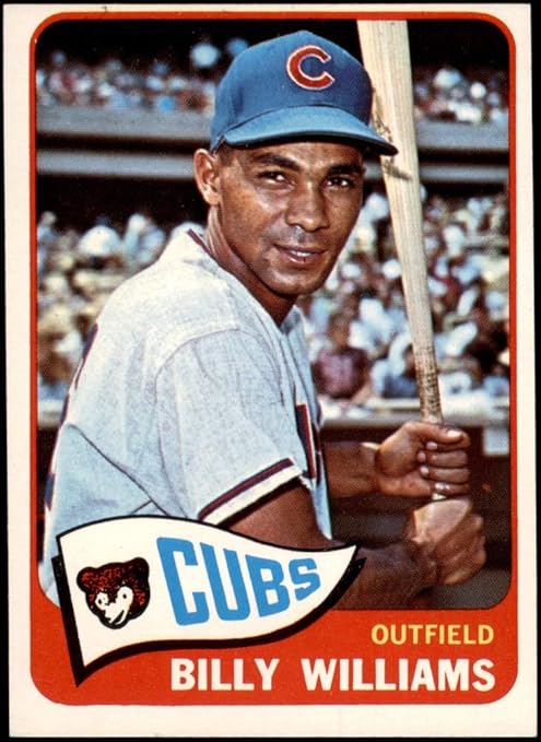 Amazon.com: 1965 Topps # 220 Billy Williams Chicago Cubs (Baseball Card ...