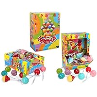 Amazon.com : Yummy Lix Gourmet 9 Flavor Mix Lollipops, (Pack of 24 ...