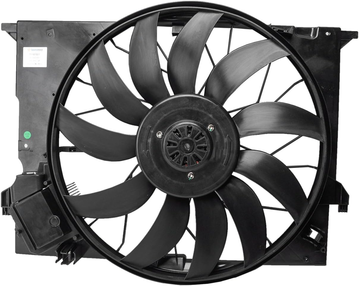 Amazon.com: TOPAZ 2115001893 850W Brushless Cooling Fan Assembly for ...