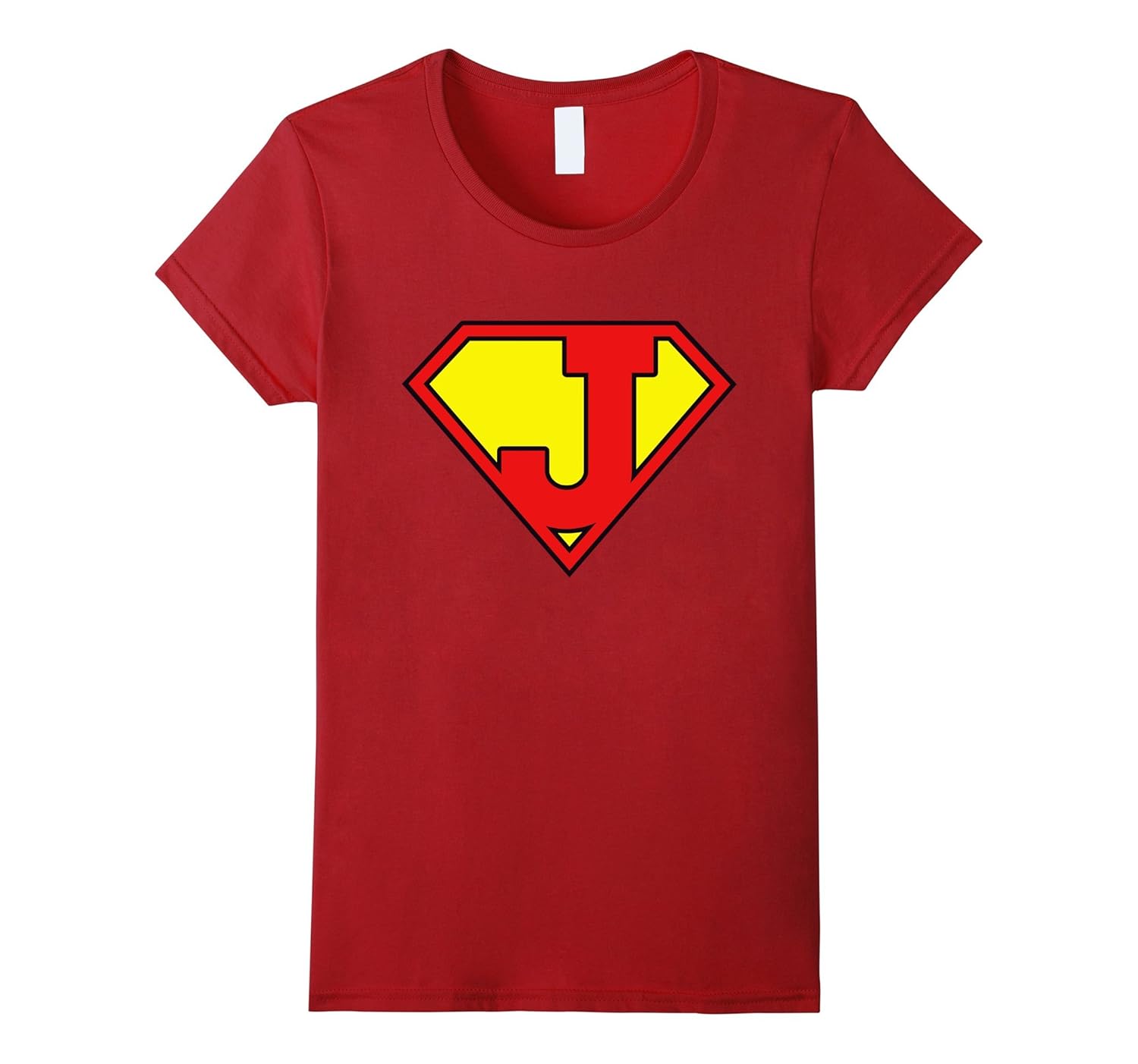 Super Hero J name Birthday Tshirt Men Women Kids Boy Girl
